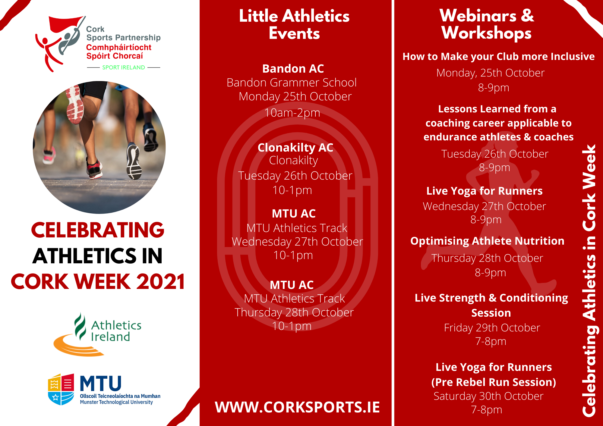Celebrating Athletics in Cork Week 2021 | Cork Sports Partnership