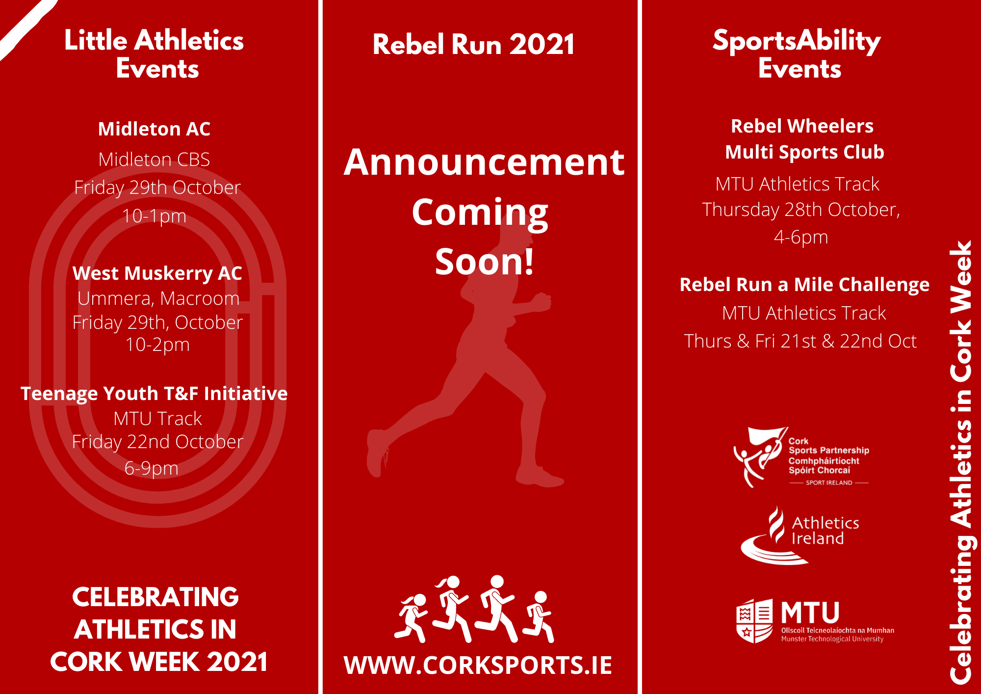 Celebrating Athletics in Cork Week 2021 | Cork Sports Partnership