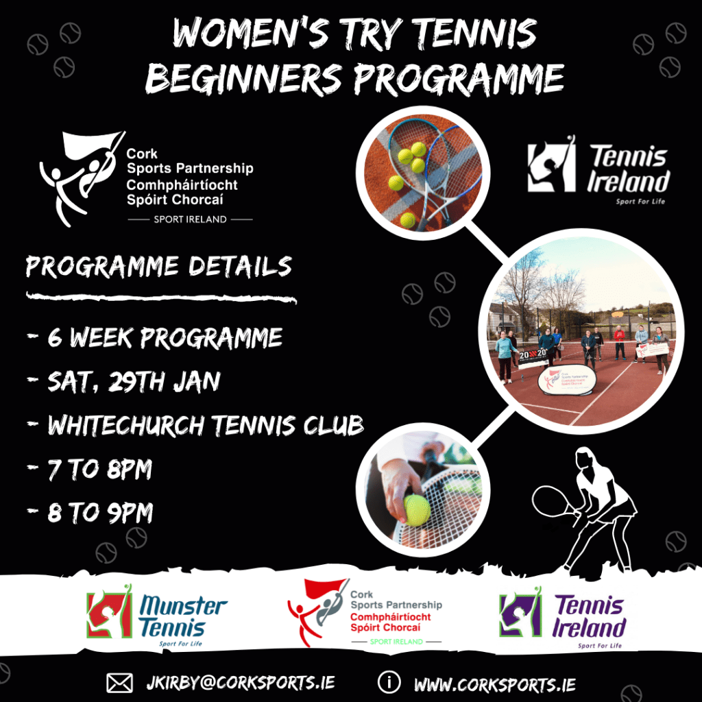 Women's Try Tennis Programme | Cork Sports Partnership