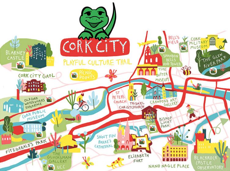 Cork tourist attractions map photos - Mitraveltips.com