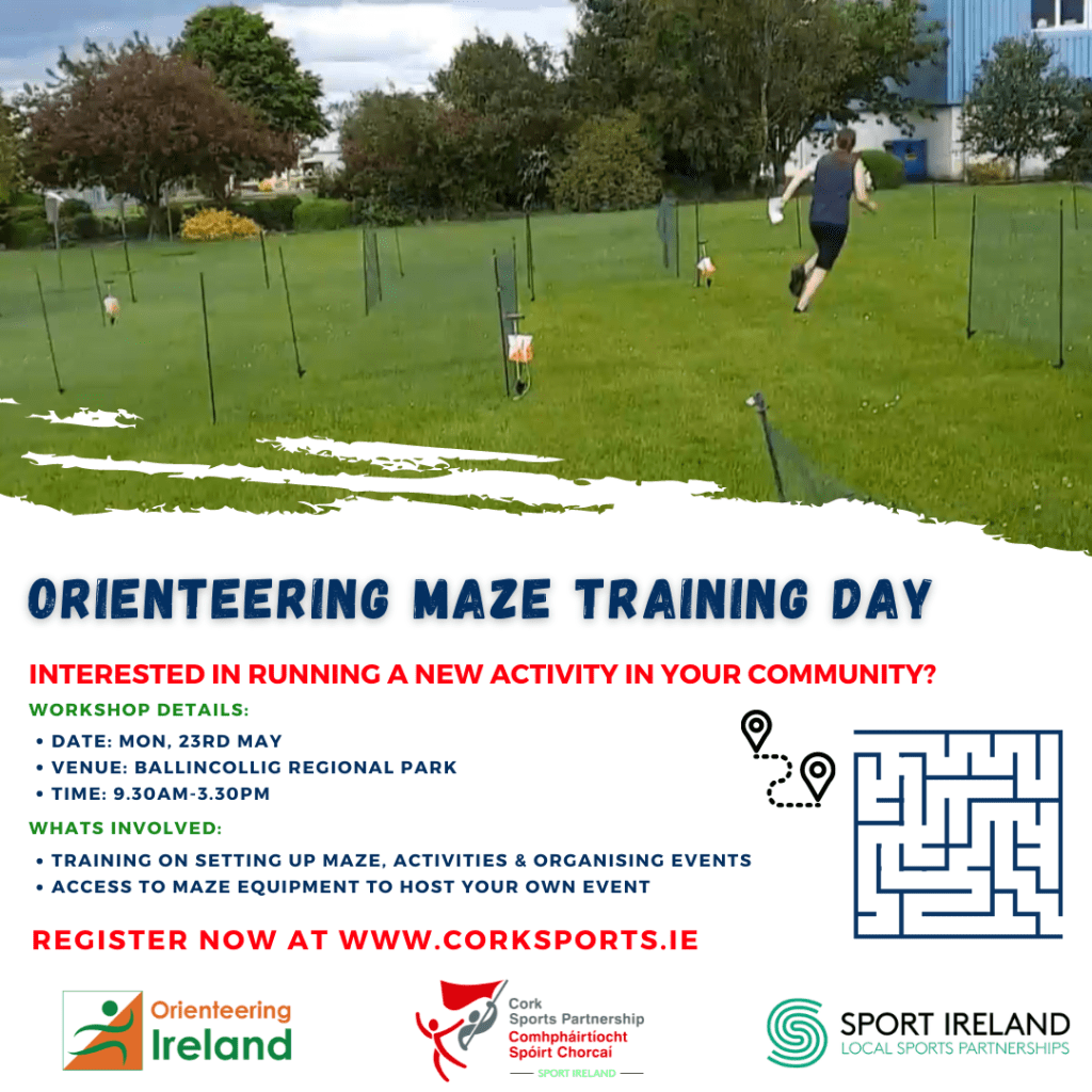 Orienteering Maze Training | Cork Sports Partnership