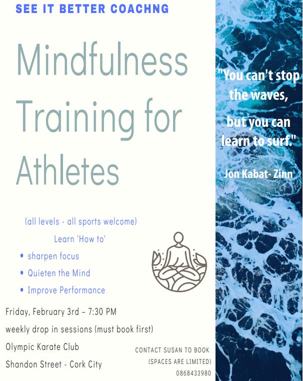 Mindfulness Training Sessions For Athletes | Cork Sports Partnership