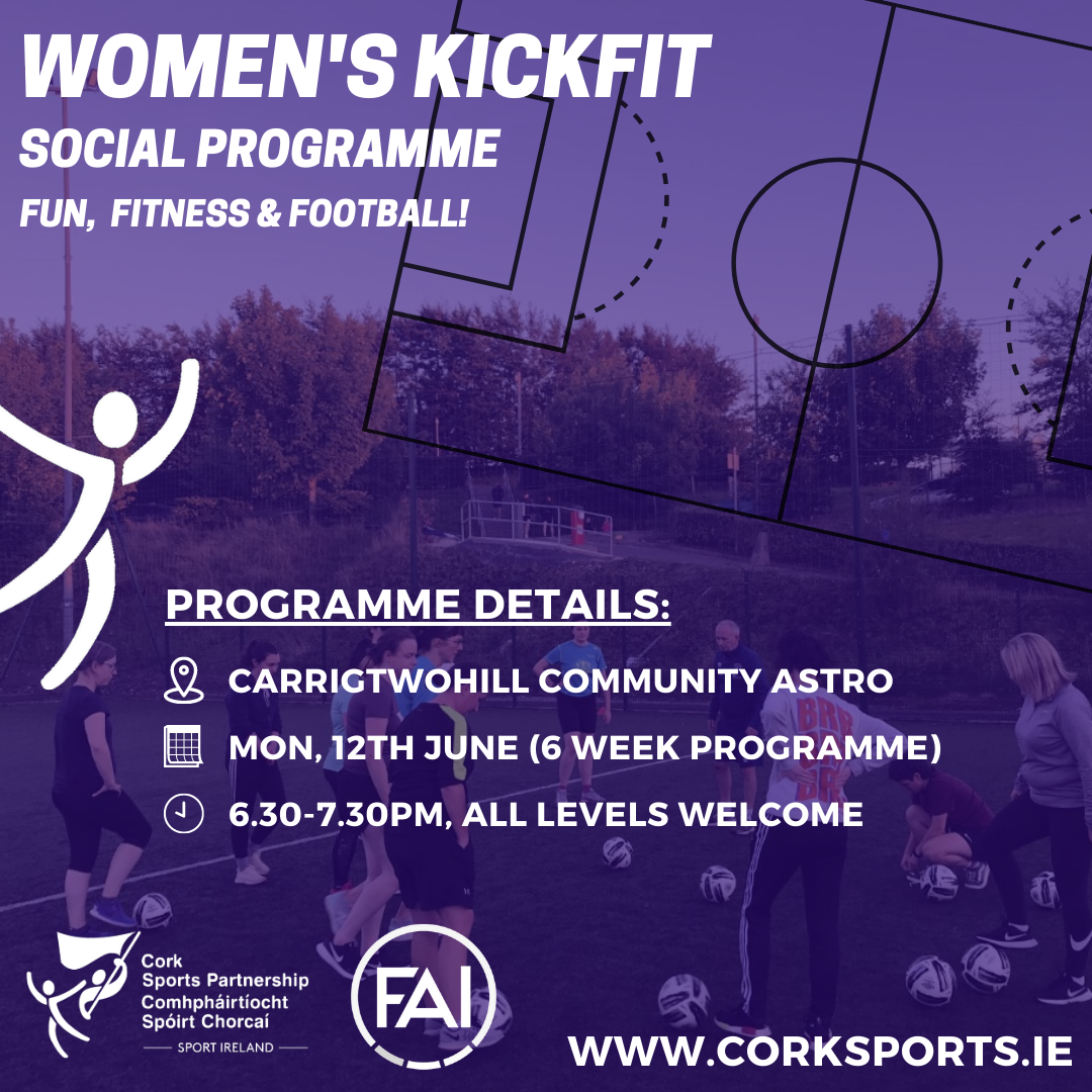 New Women’s Social Soccer Carrigtwohill | Cork Sports Partnership