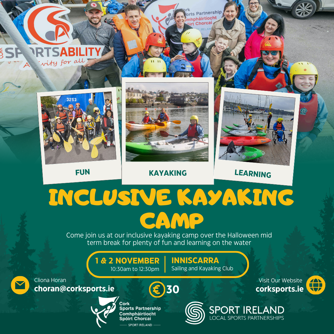 Inclusive Kayaking Halloween Camp | Cork Sports Partnership