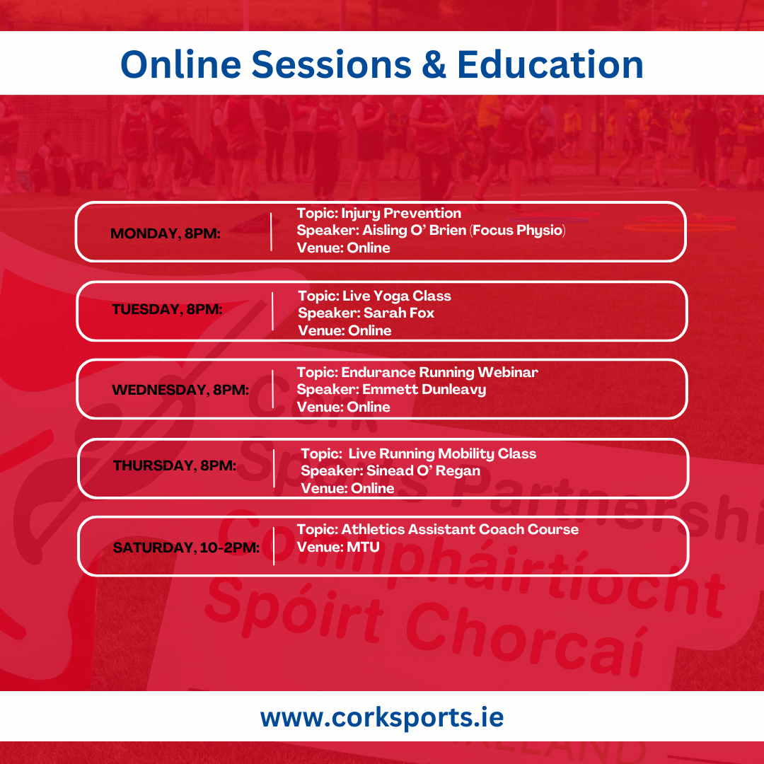 Cork Athletics Week 2024 | Cork Sports Partnership