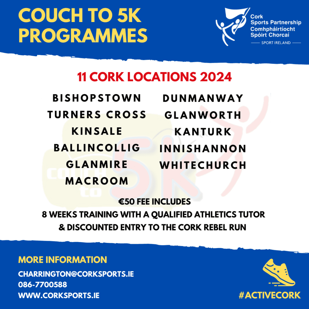 Couch to 5km 2024 | Cork Sports Partnership