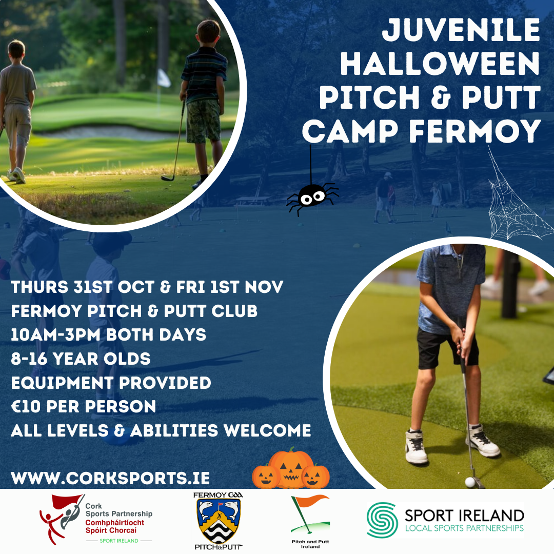 Halloween Pitch & Putt Juvenile Camp Fermoy | Cork Sports Partnership