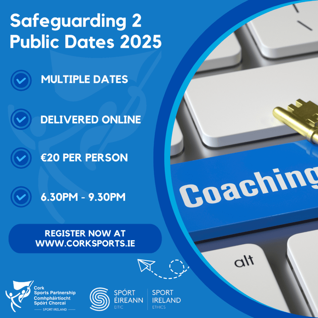 Events from August 23, 2021 – September 10, 2021 – Cork Sports Partnership