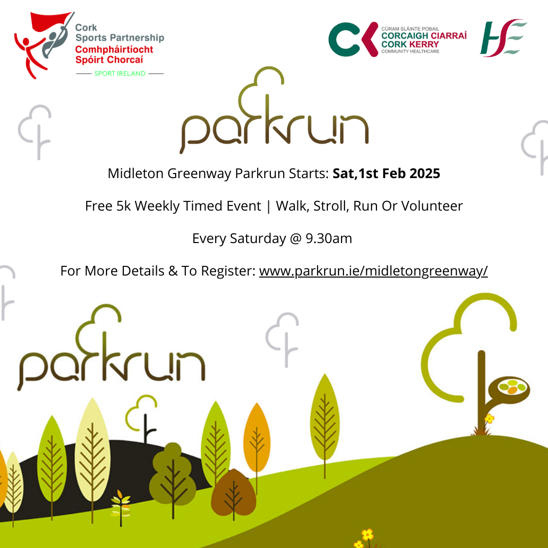 New Midleton Greenway Parkrun | Cork Sports Partnership