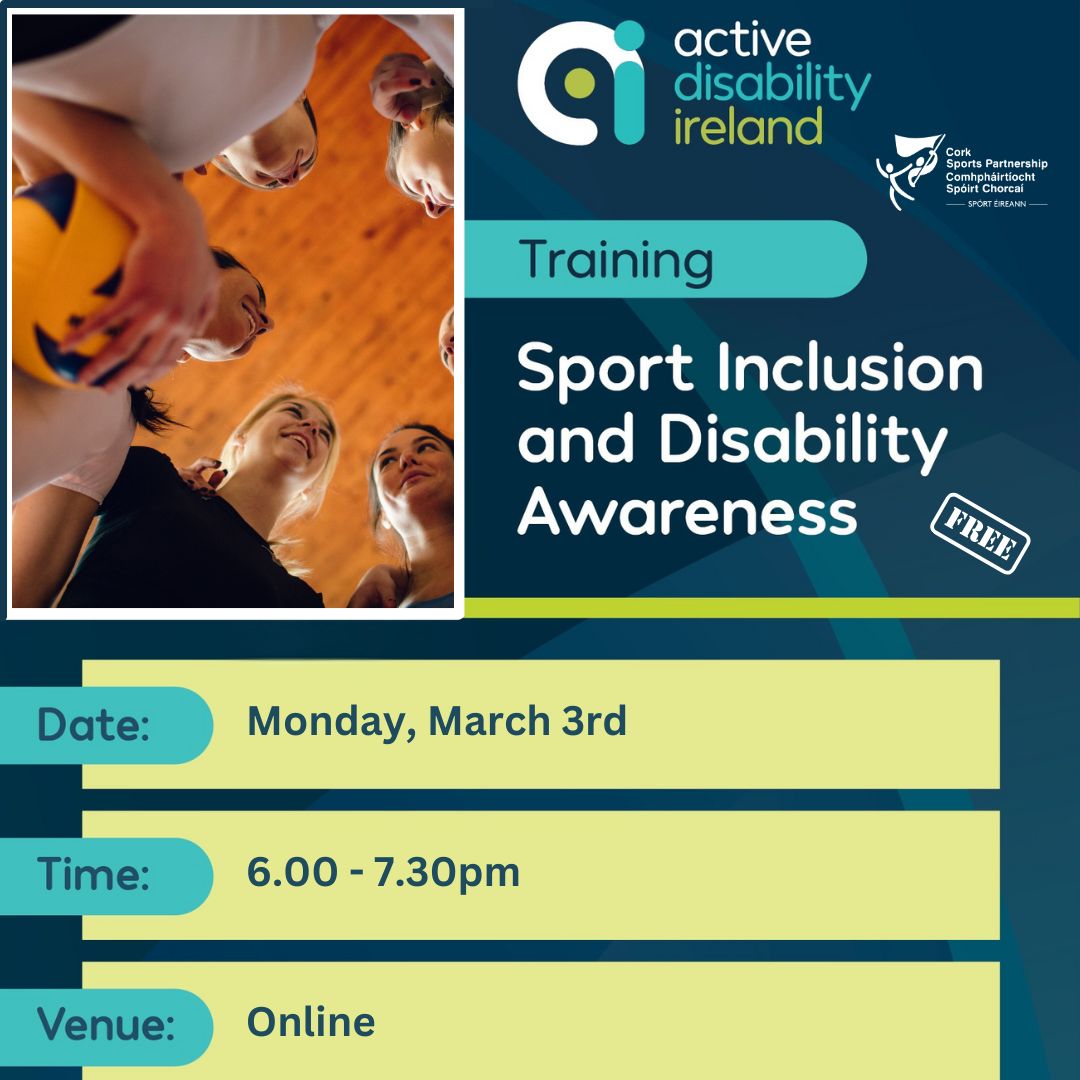 Sport Inclusion and Disability Awareness Workshop | Cork Sports Partnership